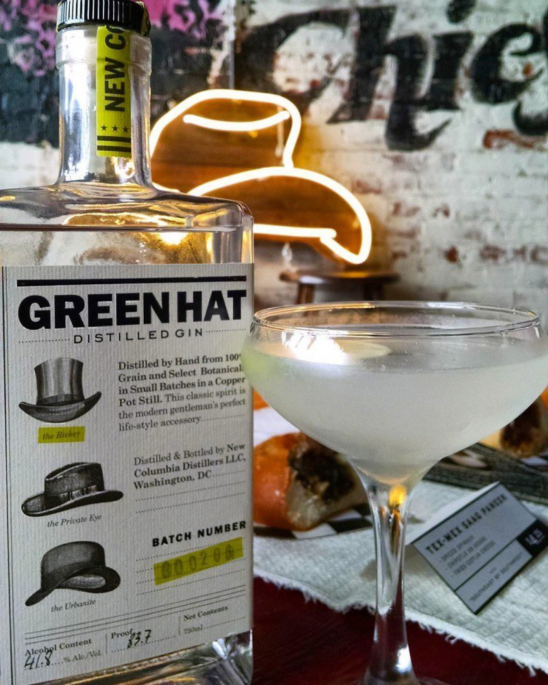 Green Hat Distillery: Gin Named After A Bootlegger, Whistleblower, And ...