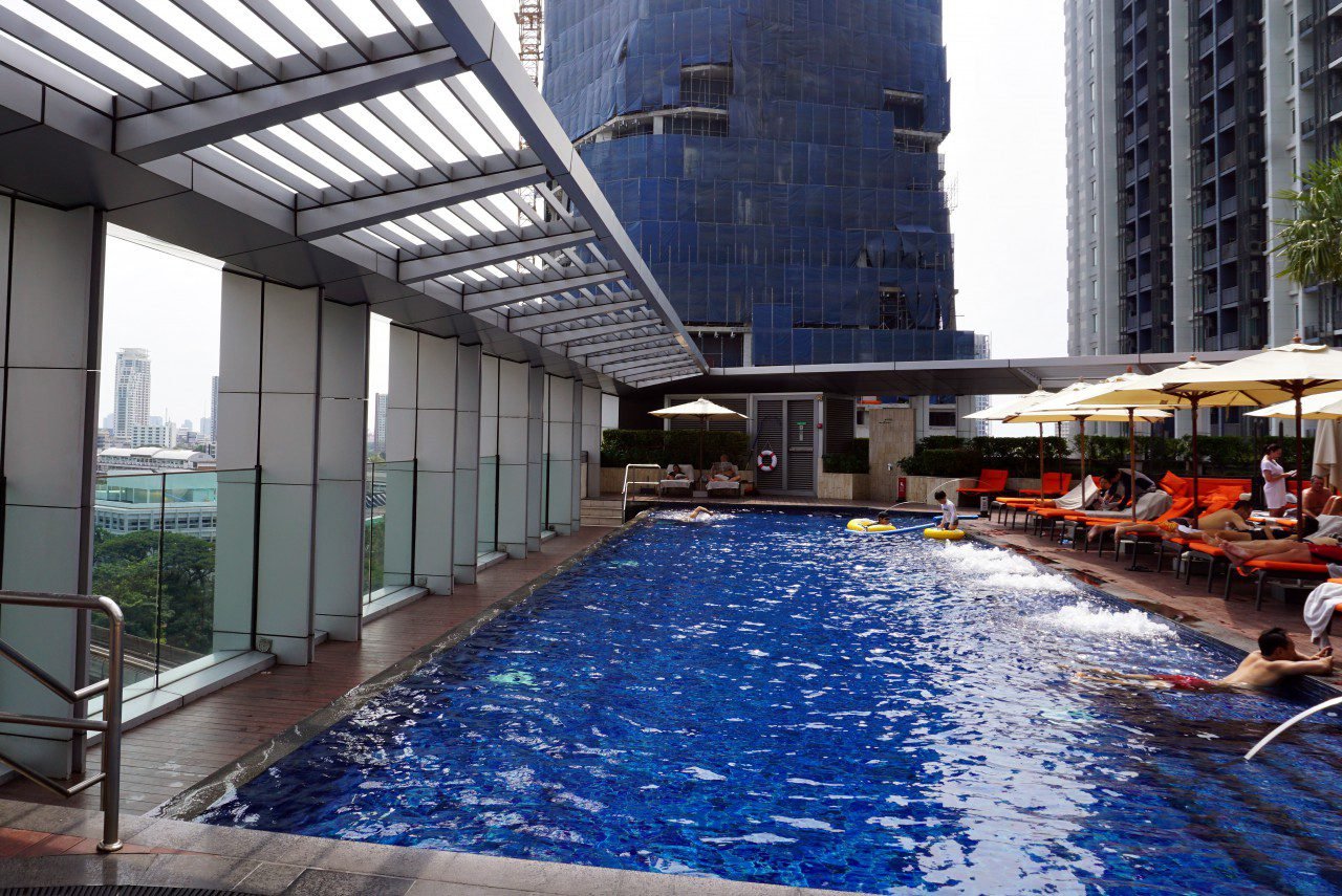 High in the Sky at the Bangkok Marriott Hotel Sukhumvit